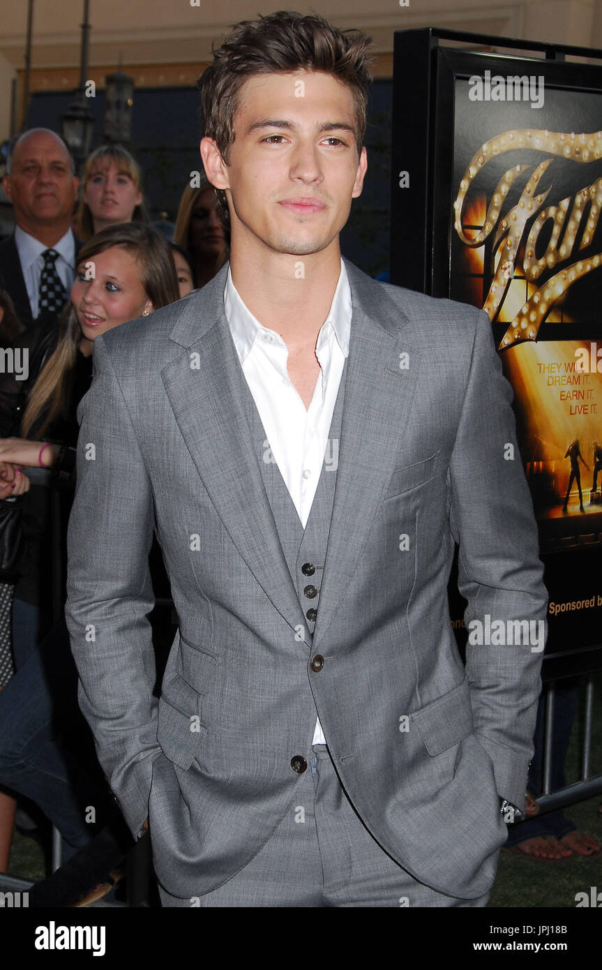 Asher Book at the Los Angeles Premiere of FAME held at The Grove in Los ...