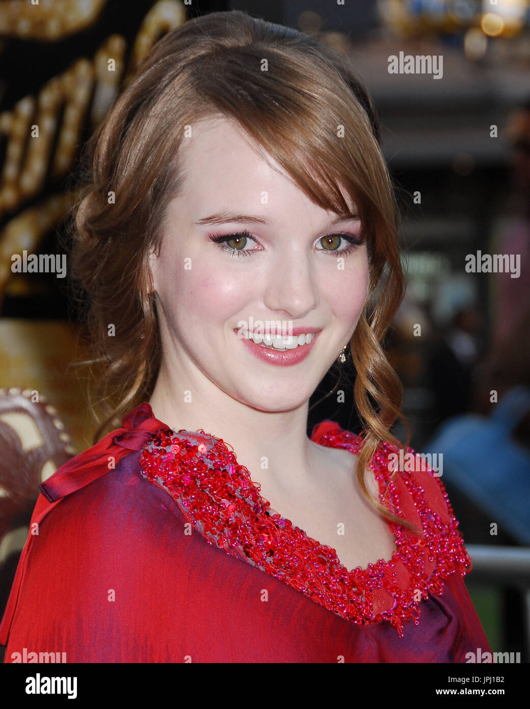 Kay Panabaker at the Los Angeles Premiere of FAME held at The Grove in ...