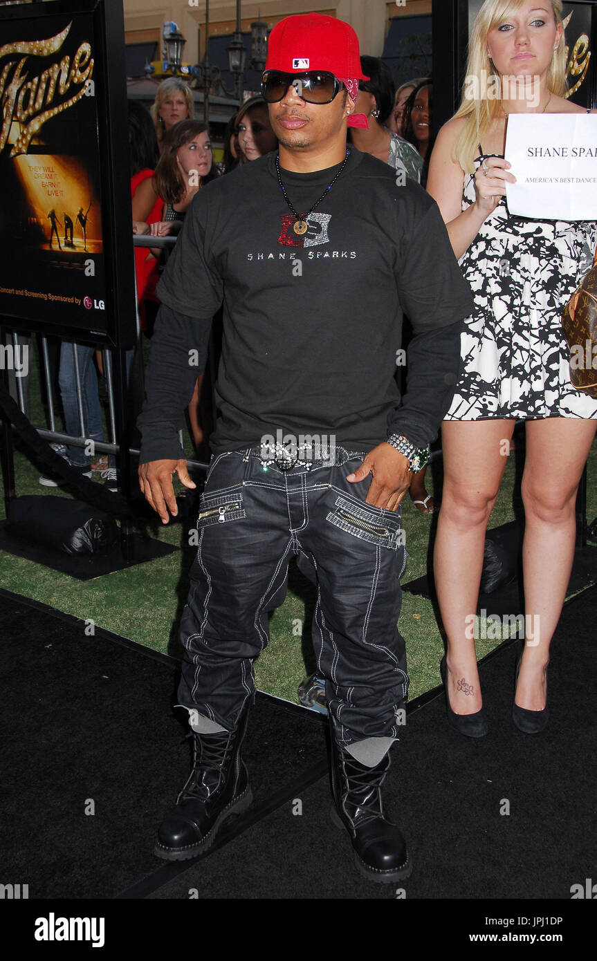 Shane Sparks at the Los Angeles Premiere of FAME held at The Grove in ...