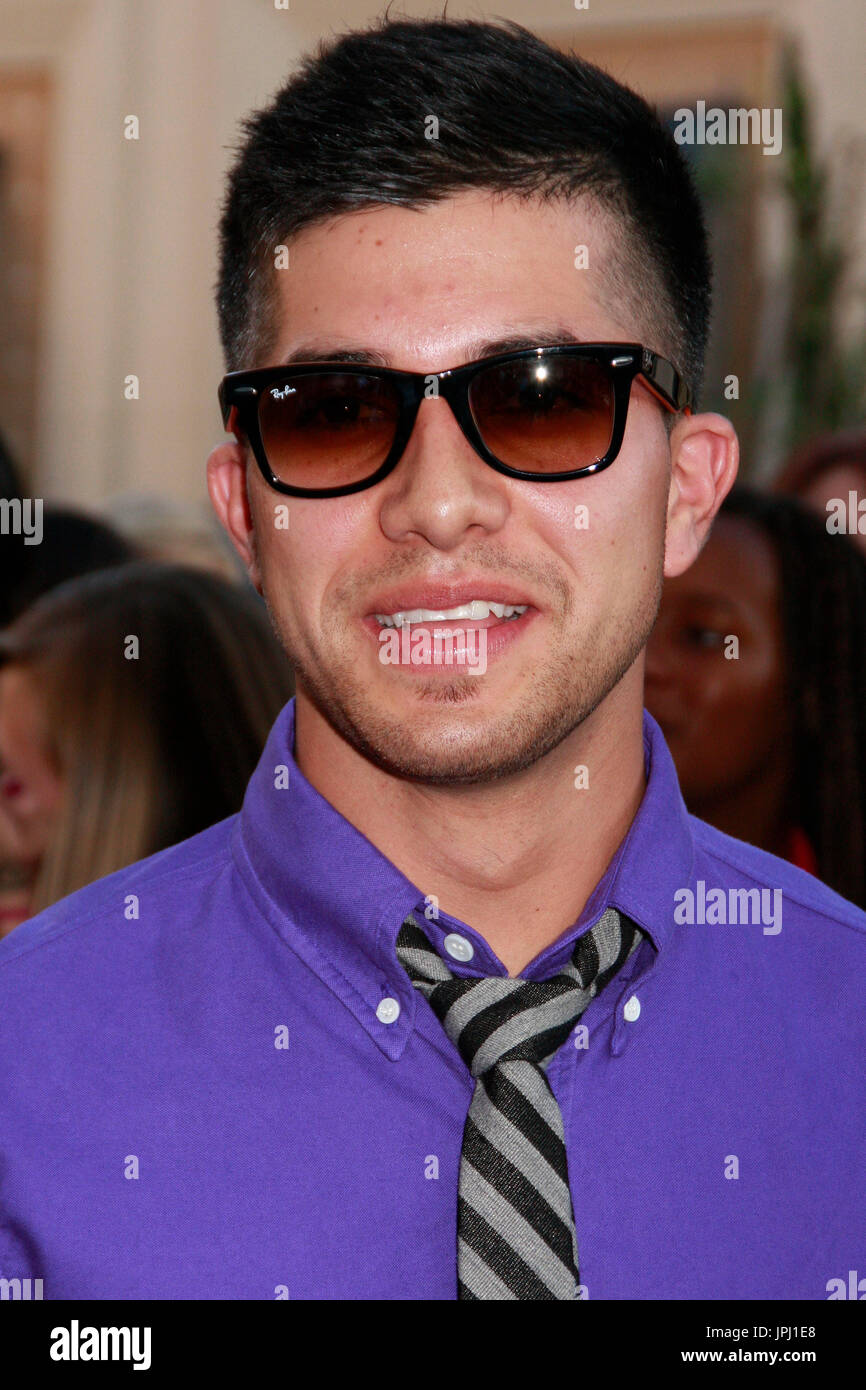 Walter Perez at the Los Angeles Premiere of FAME held at The Grove in ...