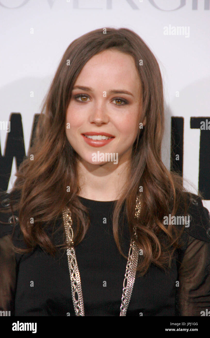 Ellen Page at the Los Angeles Premiere of WHIP IT held at the Grauman's ...