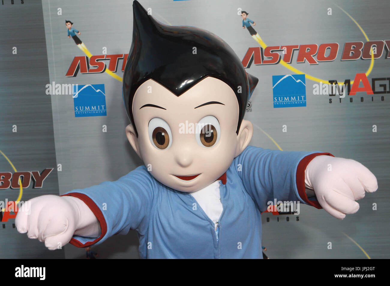 Astro Boy character at the Los Angeles premiere for Astro Boy at the ...