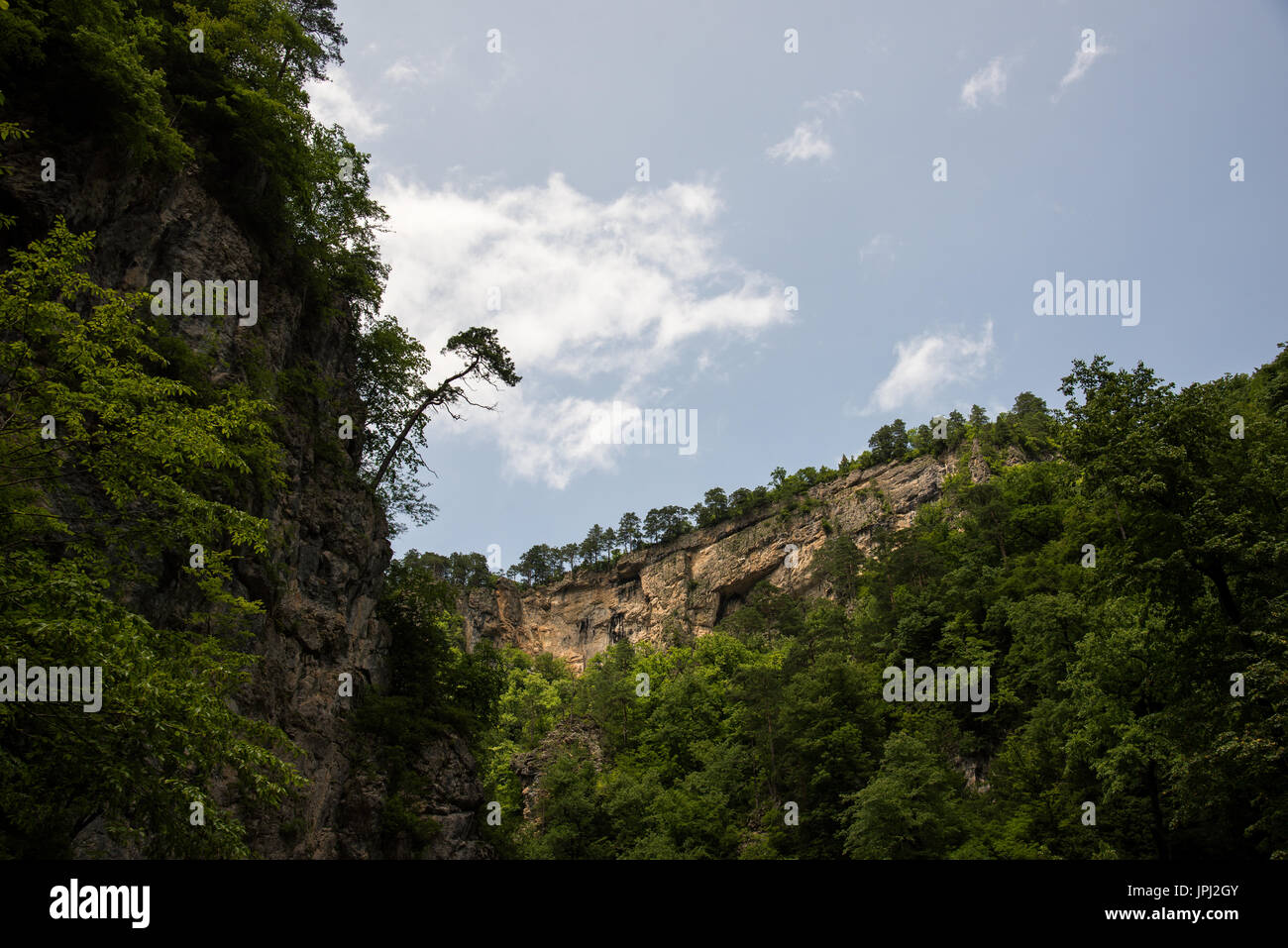 Beautiful mountain scenery . Guam gorge. Krasnodar region Stock Photo ...
