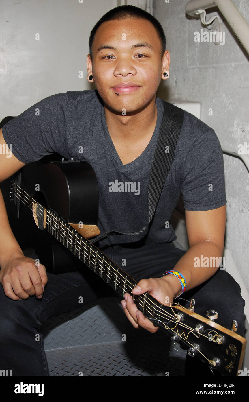 AJ Rafael at the WE ARE ONE Benefit Concert For Ondoy & Parma Victims ...