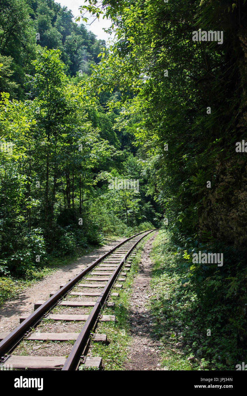 Beautiful mountain scenery . Guam gorge. Krasnodar region Stock Photo ...