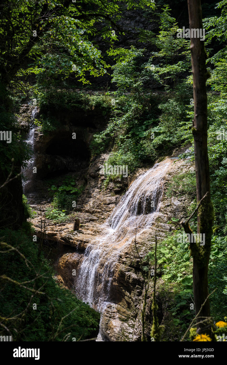Beautiful mountain scenery . Guam gorge. Krasnodar region Stock Photo ...