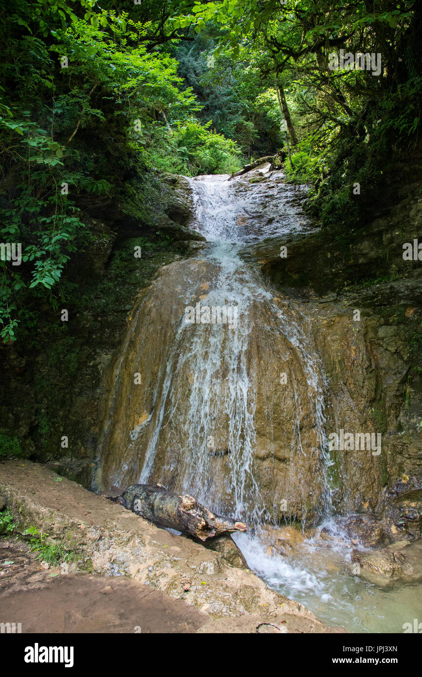 Beautiful mountain scenery . Guam gorge. Krasnodar region Stock Photo ...