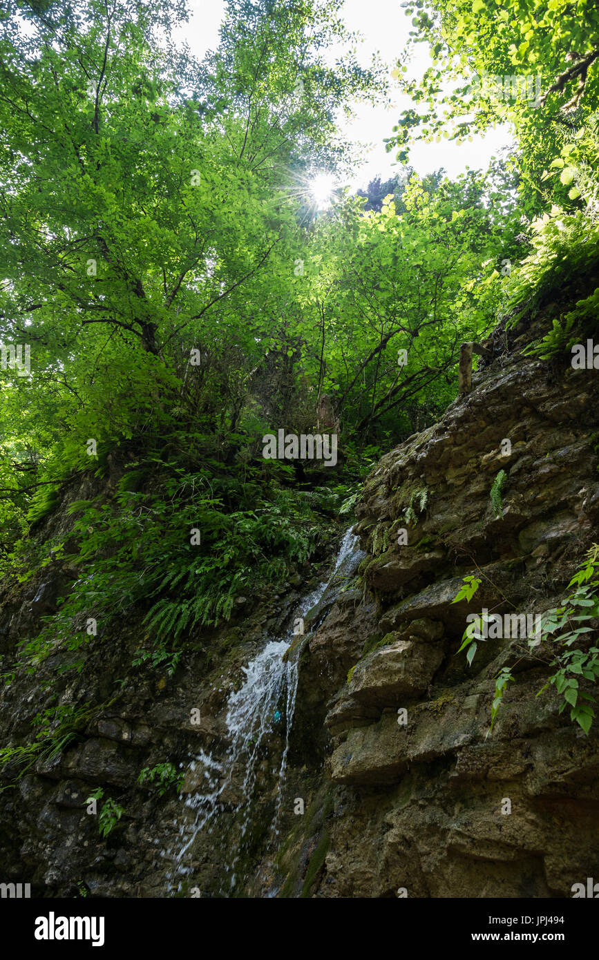 Beautiful mountain scenery . Guam gorge. Krasnodar region Stock Photo ...