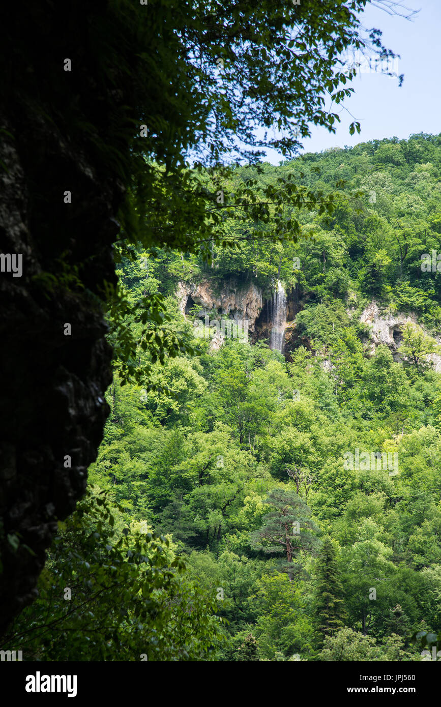Beautiful mountain scenery . Guam gorge. Krasnodar region Stock Photo ...