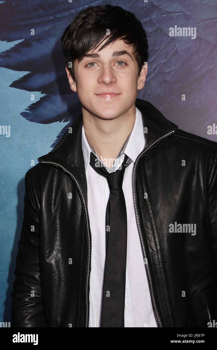 David Henrie at the World Premiere of LEGION held at the Arclight ...