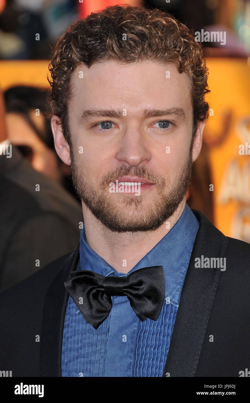 Justin Timberlake at The 16th Annual Screen Actors Guild Awards ...
