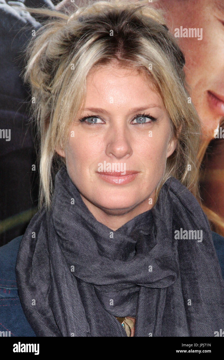 Rachel Hunter at the World Premiere of "Dear John" held at the Grauman ...