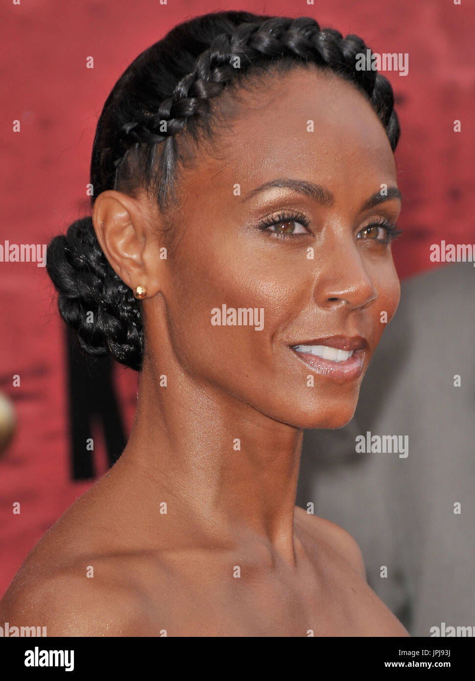 Jada Pinkett Smith at the Los Angeles Premiere of Columbia Pictures ...