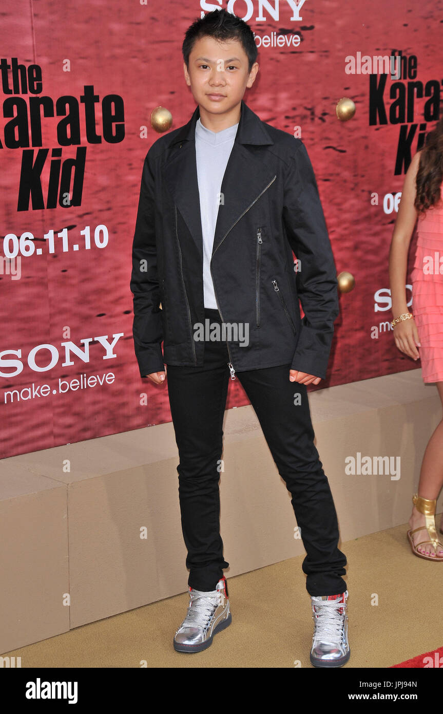 Zhenwei Wang at the Los Angeles Premiere of Columbia Pictures' "The ...