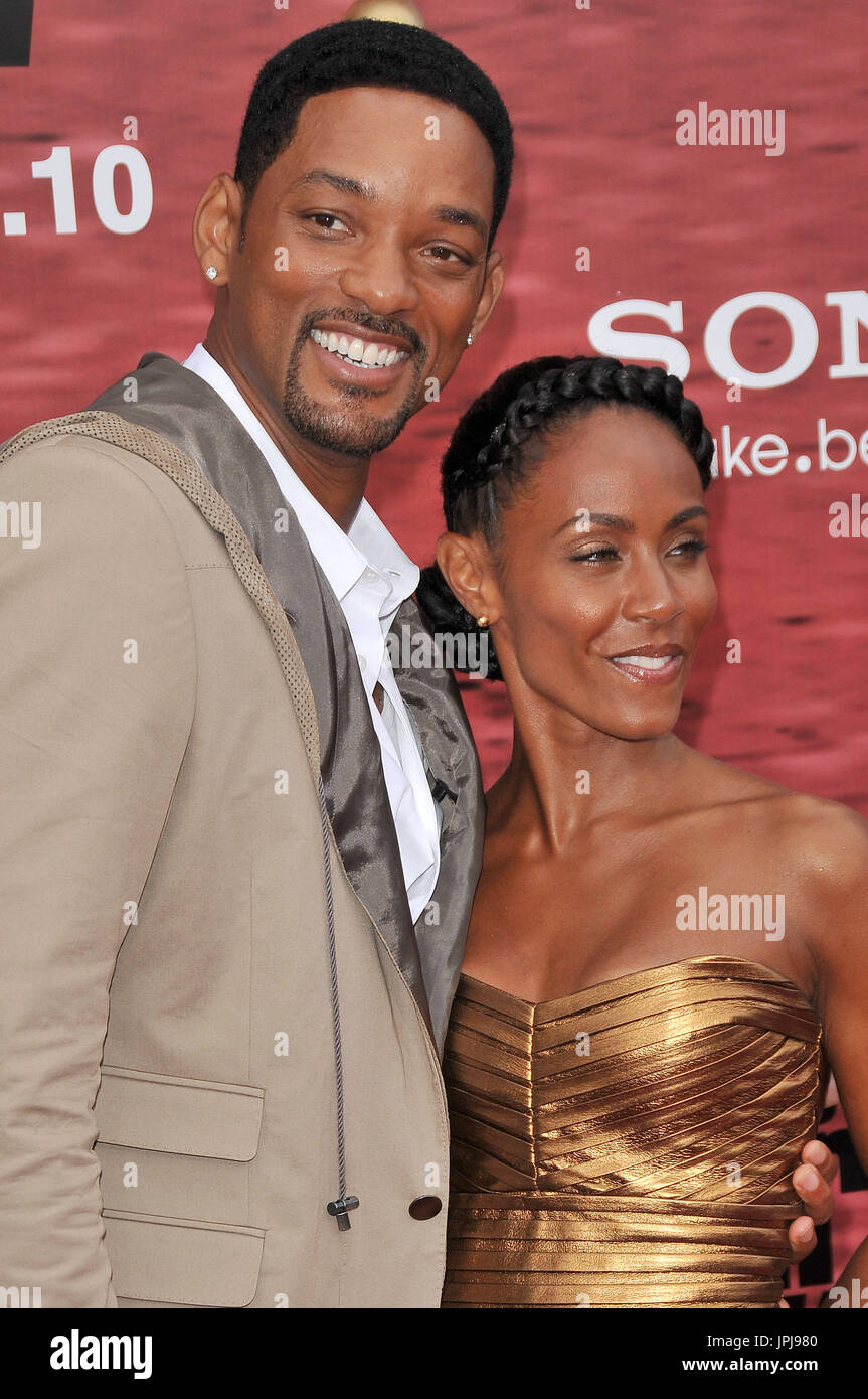 Will Smith & Jada Pinkett Smith at the Los Angeles Premiere of Columbia ...