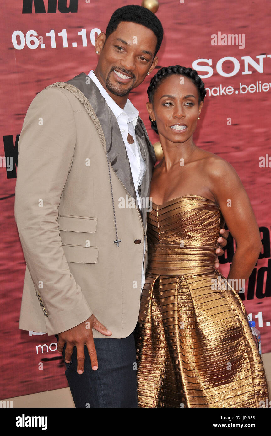 Will Smith & Jada Pinkett Smith at the Los Angeles Premiere of Columbia ...