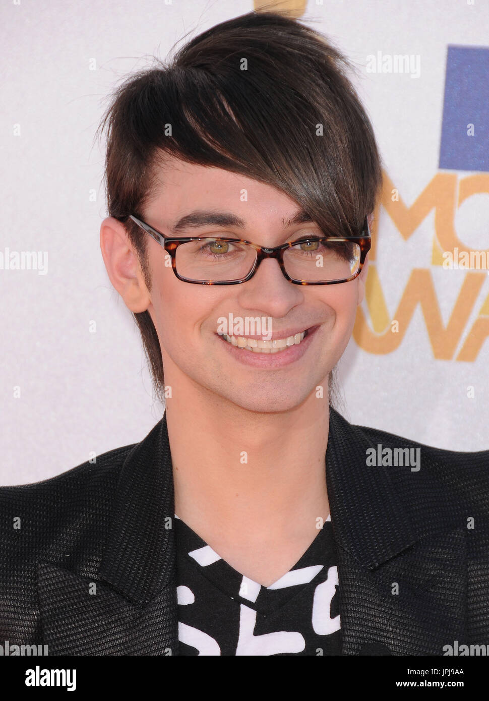 Christian Siriano at the 2010 MTV Movie Awards held at the Gibson ...