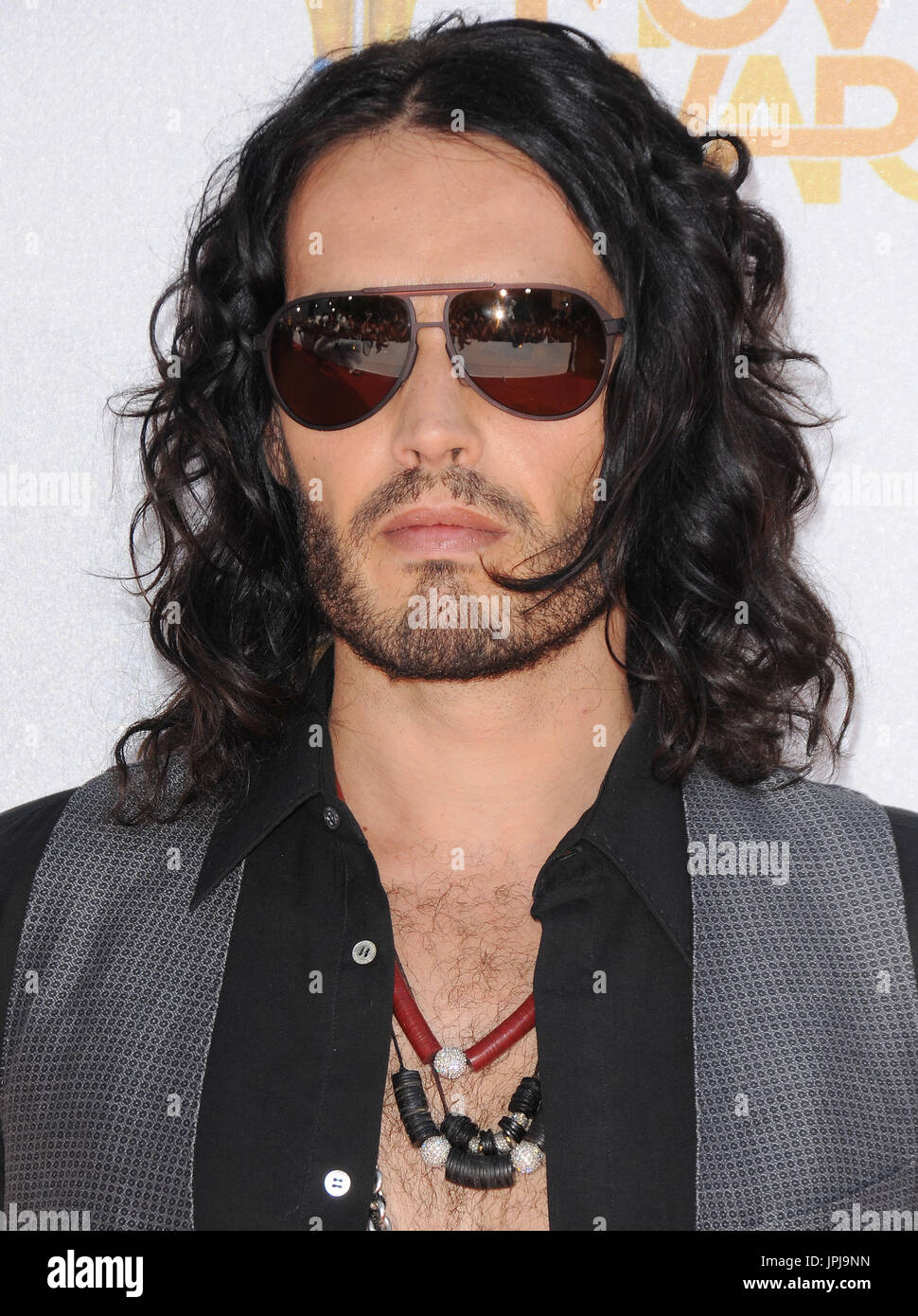 Russell Brand at the 2010 MTV Movie Awards held at the Gibson ...