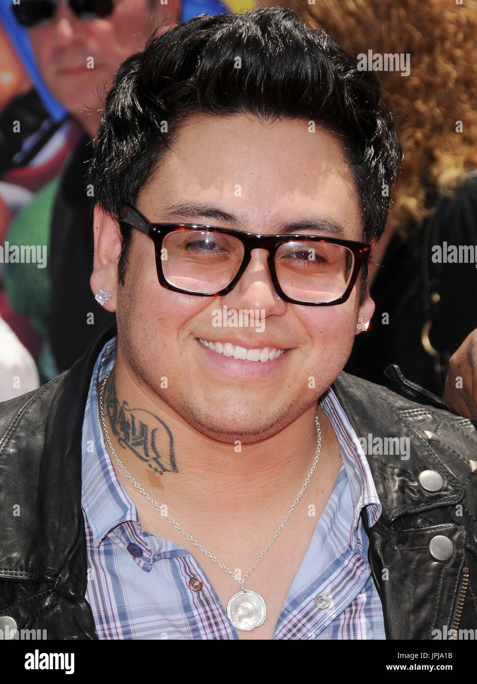 Andrew Garcia of American Idol Season 9 at the World Premiere of "Toy ...