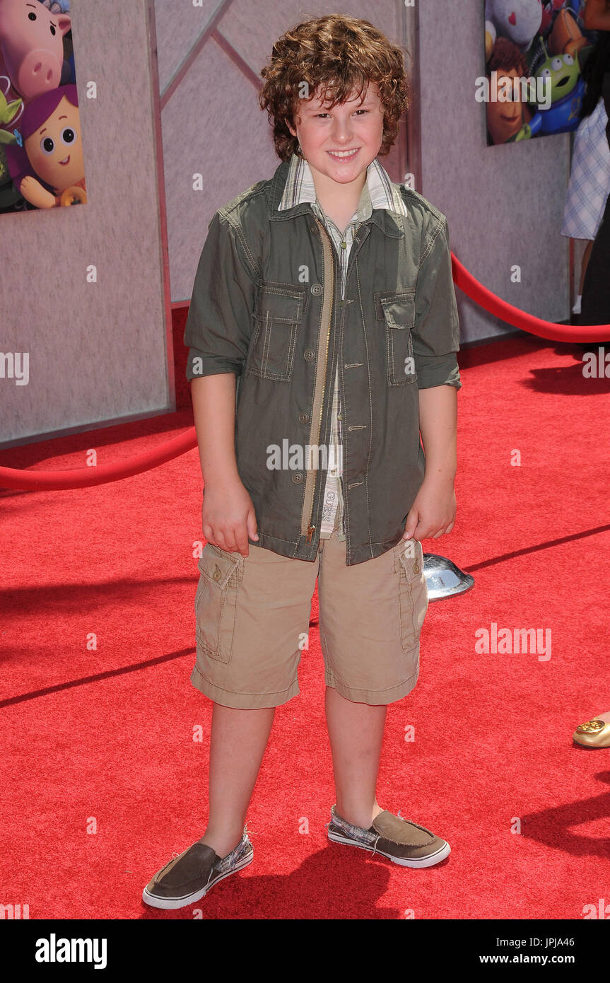 Nolan Gould at the World Premiere of "Toy Story 3" held at the El ...