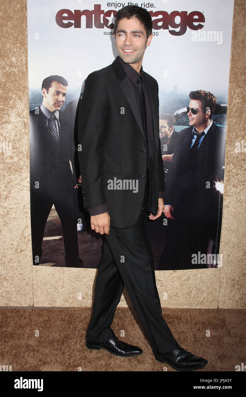 Adrian Grenier at the Los Angeles Premiere of the HBO original series ...