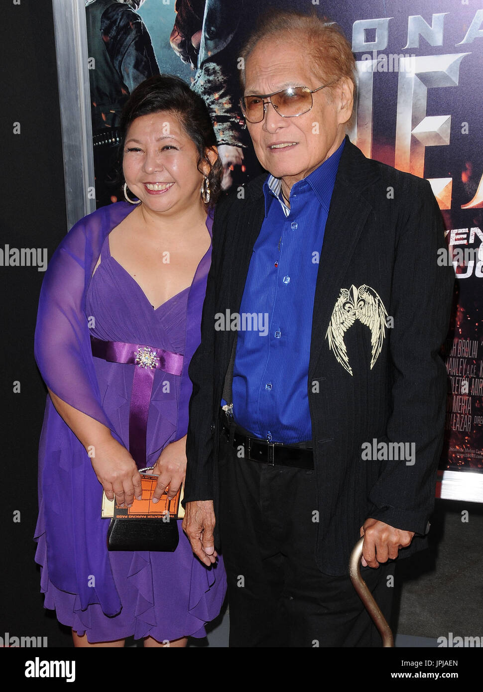 Filipino comic-book artist Tony DeZuniga & Wife Tina at the Los Angeles ...