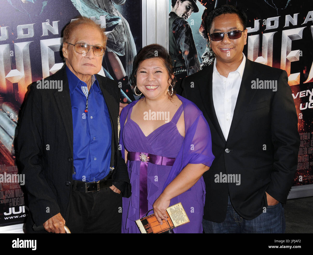 Filipino comic-book artist Tony DeZuniga, Wife Tina & Son at the Los ...
