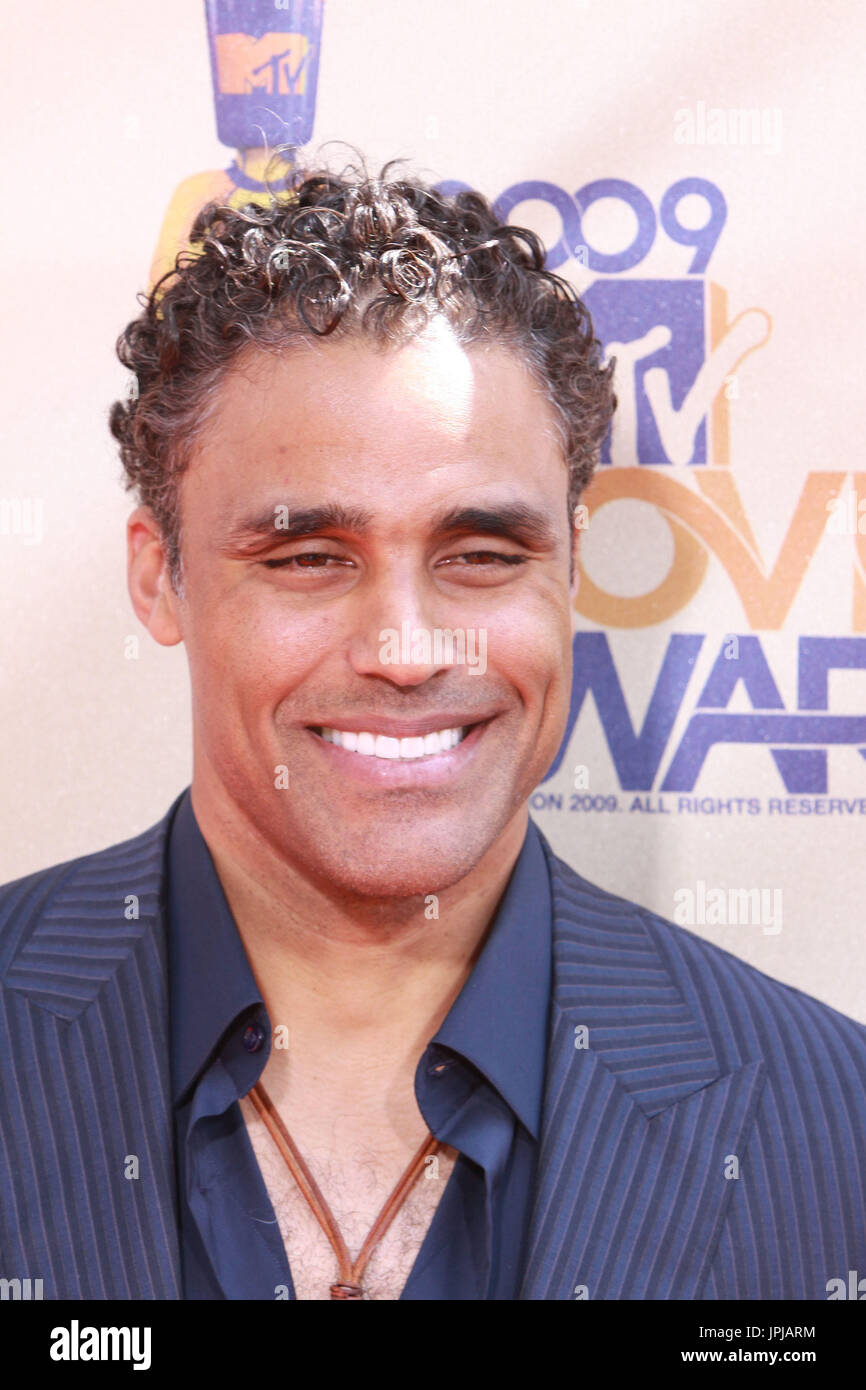 Rick Fox on the red carpet for the 2009 MTV MOVIE AWARDS held at the ...