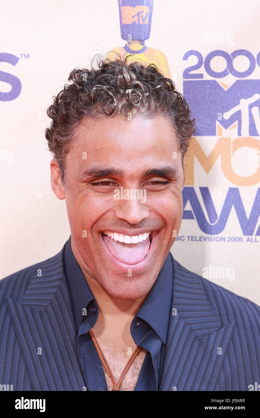 Rick Fox on the red carpet for the 2009 MTV MOVIE AWARDS held at the ...