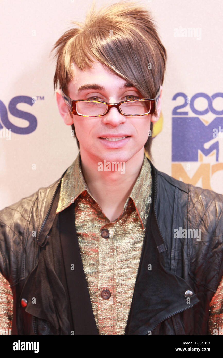 Christian Serrano on the red carpet for the 2009 MTV MOVIE AWARDS held ...