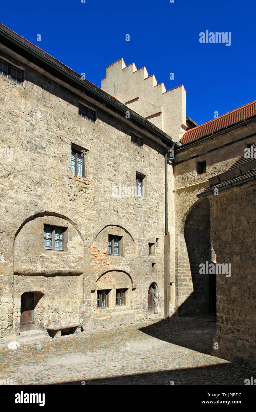 Part of the castle complex, Burg zu Burghausen Castle, Burghausen ...