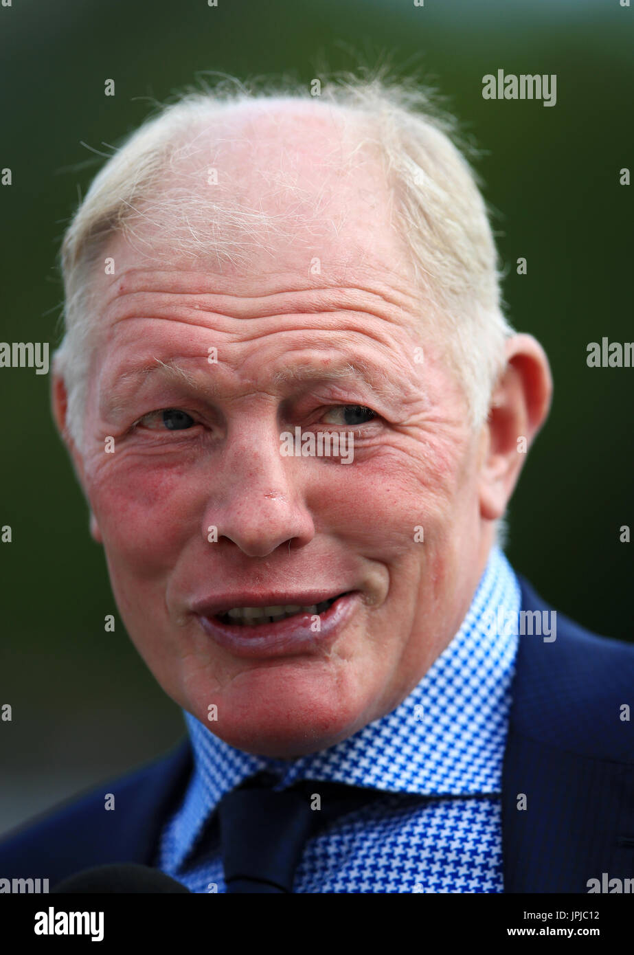Winning trainer Gary Moore after the Irish Thoroughbred Marketing EBF ...