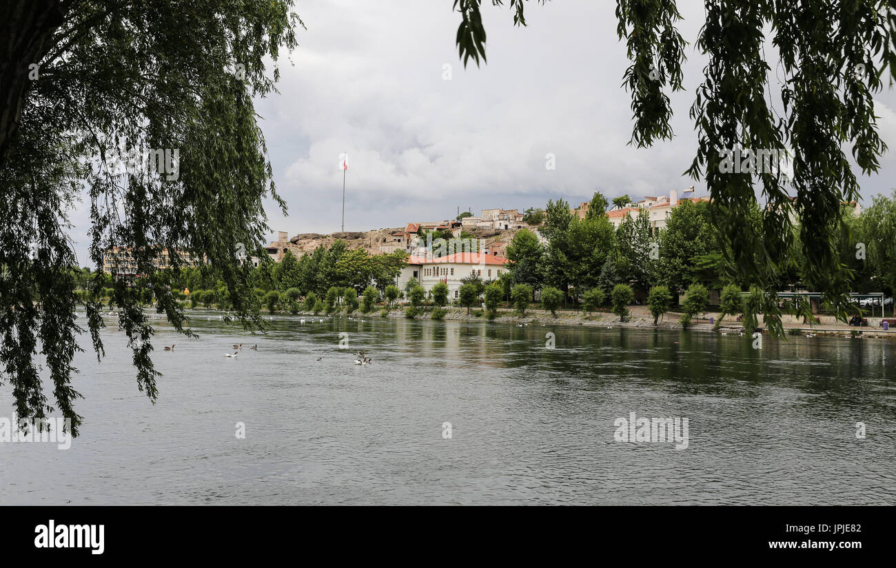 Kizilirmak River in Avanos Town, Nevsehir City, Turkey Stock Photo - Alamy