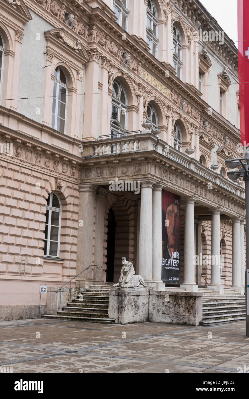 The Ferdinand Museum building, Innsbruck, Austria Stock Photo - Alamy