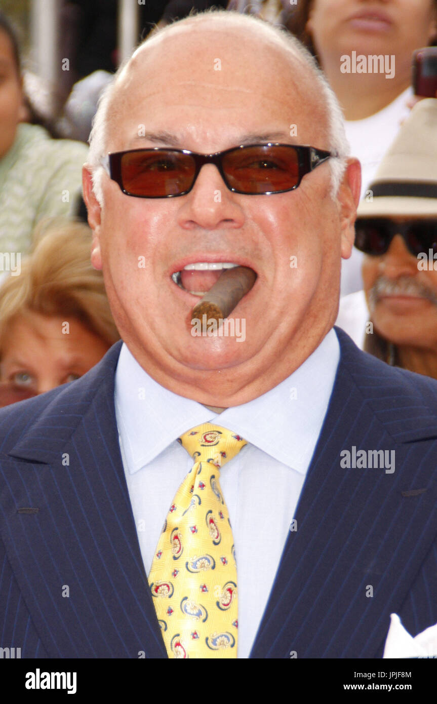 Co-producer Frank DiLeo arriving at the Los Angeles Premiere of Michael ...