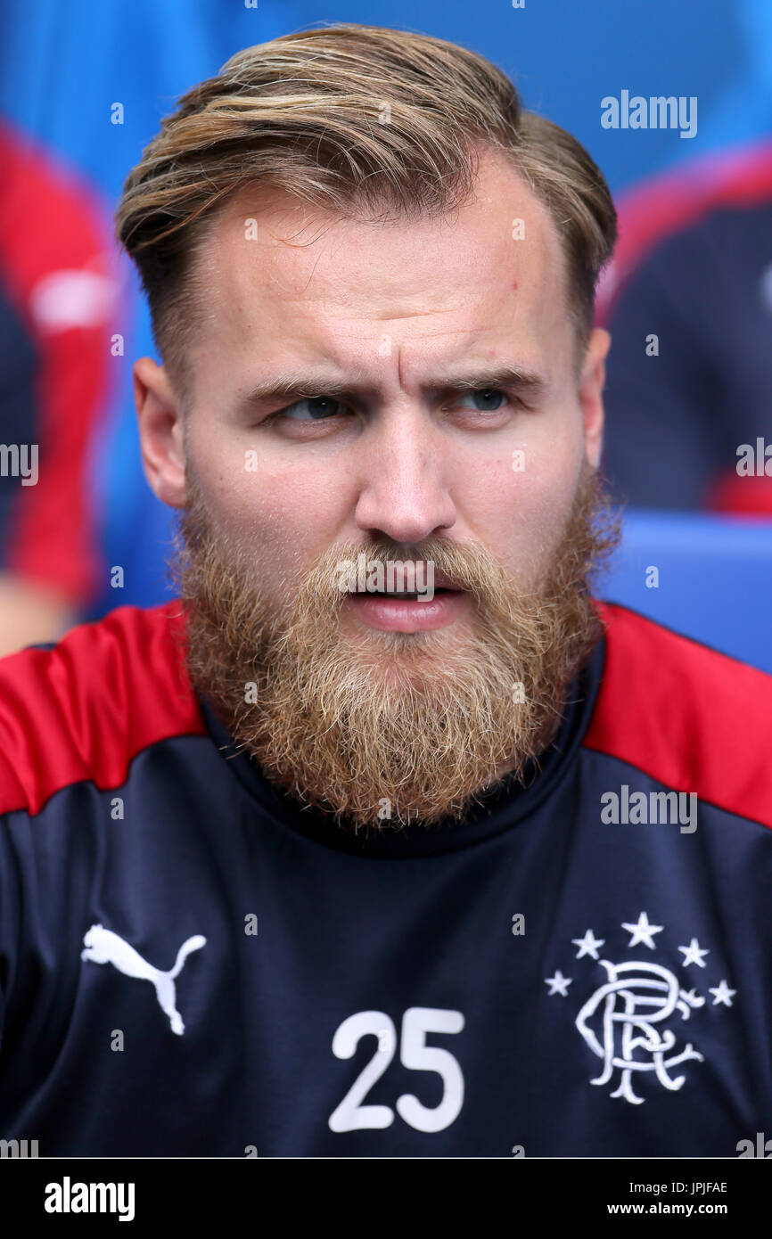 Ranger goalkeeper Jak Alnwick Stock Photo - Alamy