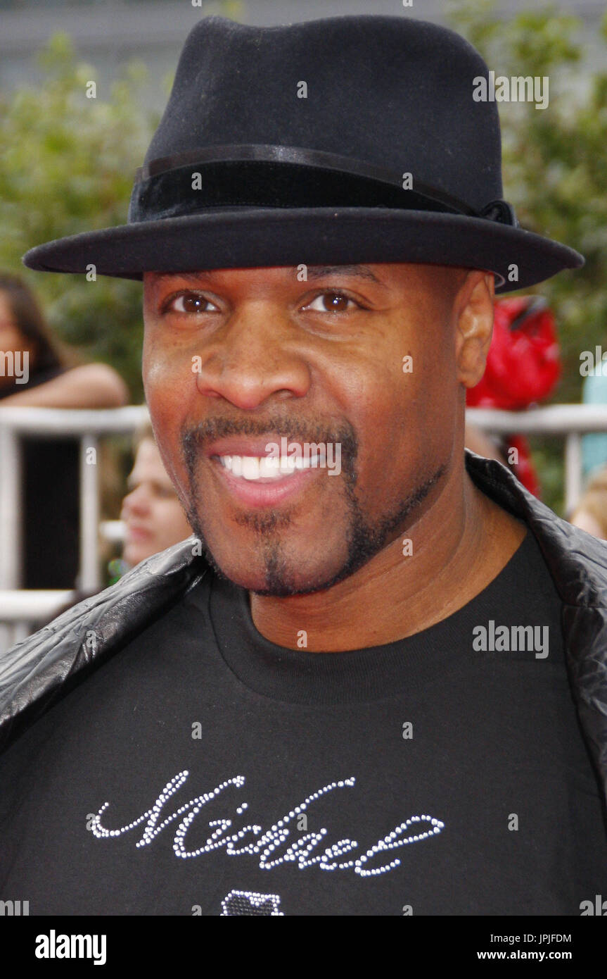 Michael Bearden arriving at the Los Angeles Premiere of Michael Jackson ...