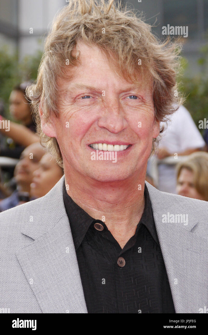 Nigel Lythgoe arriving at the Los Angeles Premiere of Michael Jackson's ...
