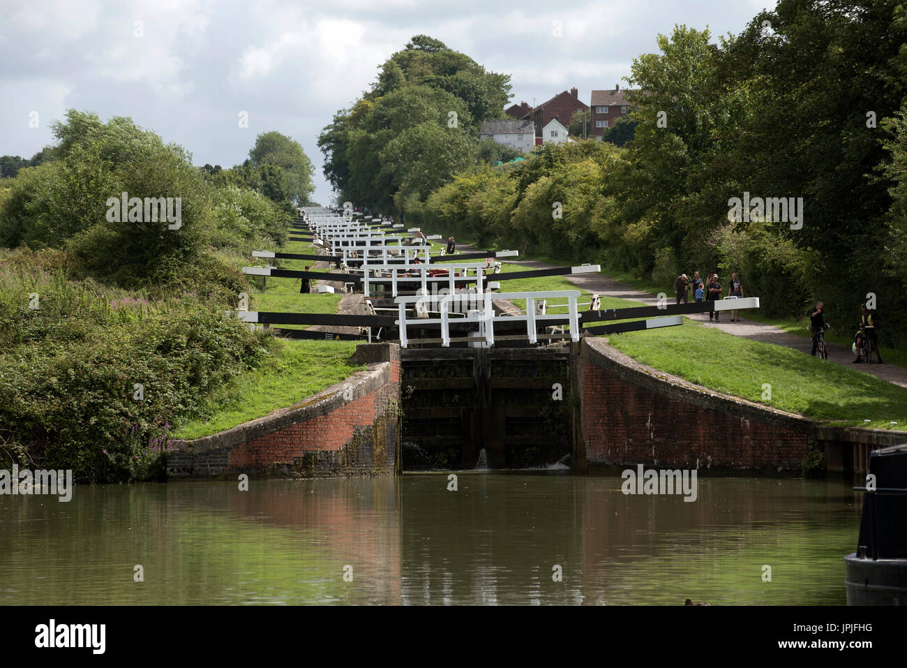 Caen flight of locks hi-res stock photography and images - Alamy