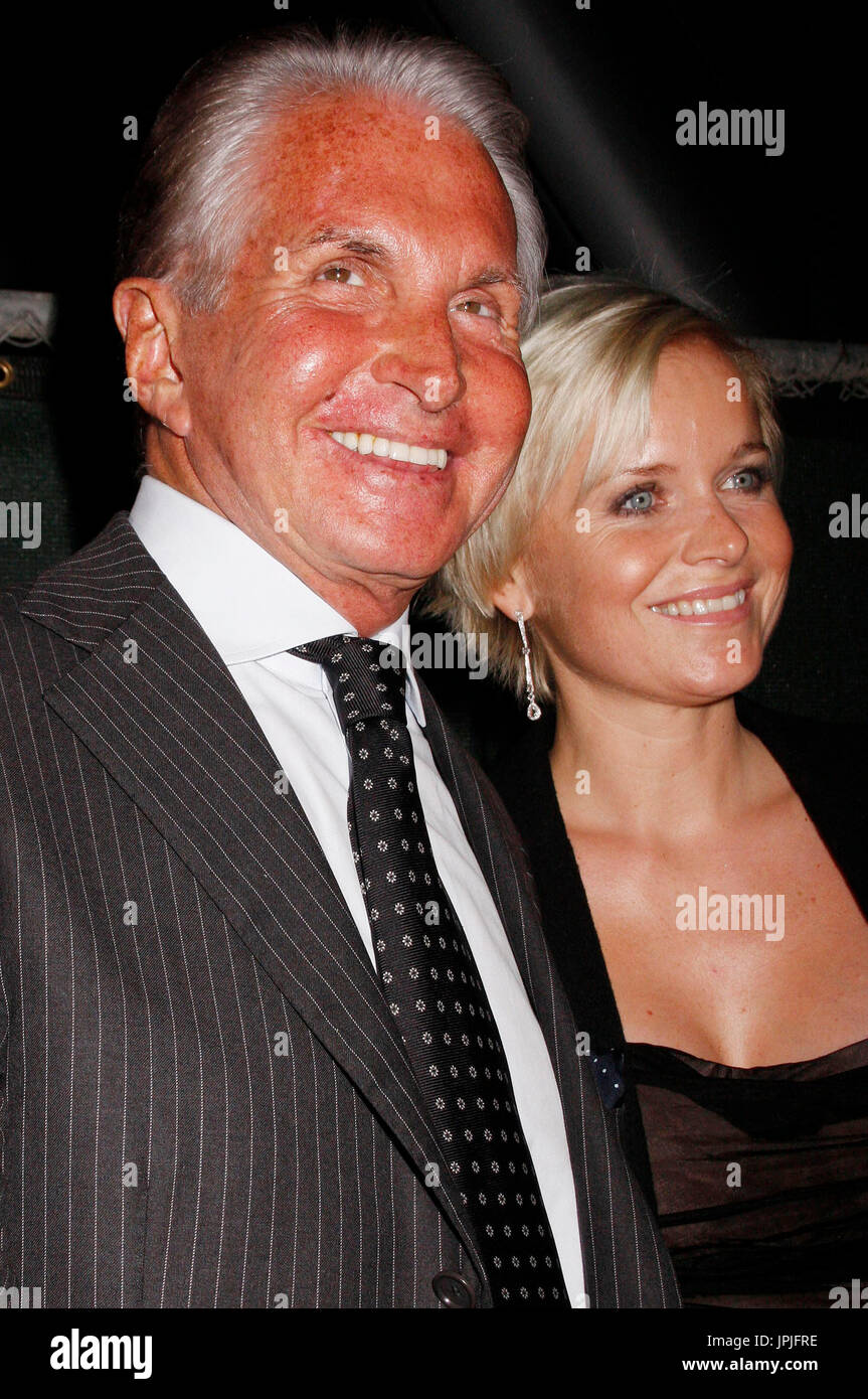 George Hamilton at the premiere of "2012" held at the Regal Cinemas 14 ...