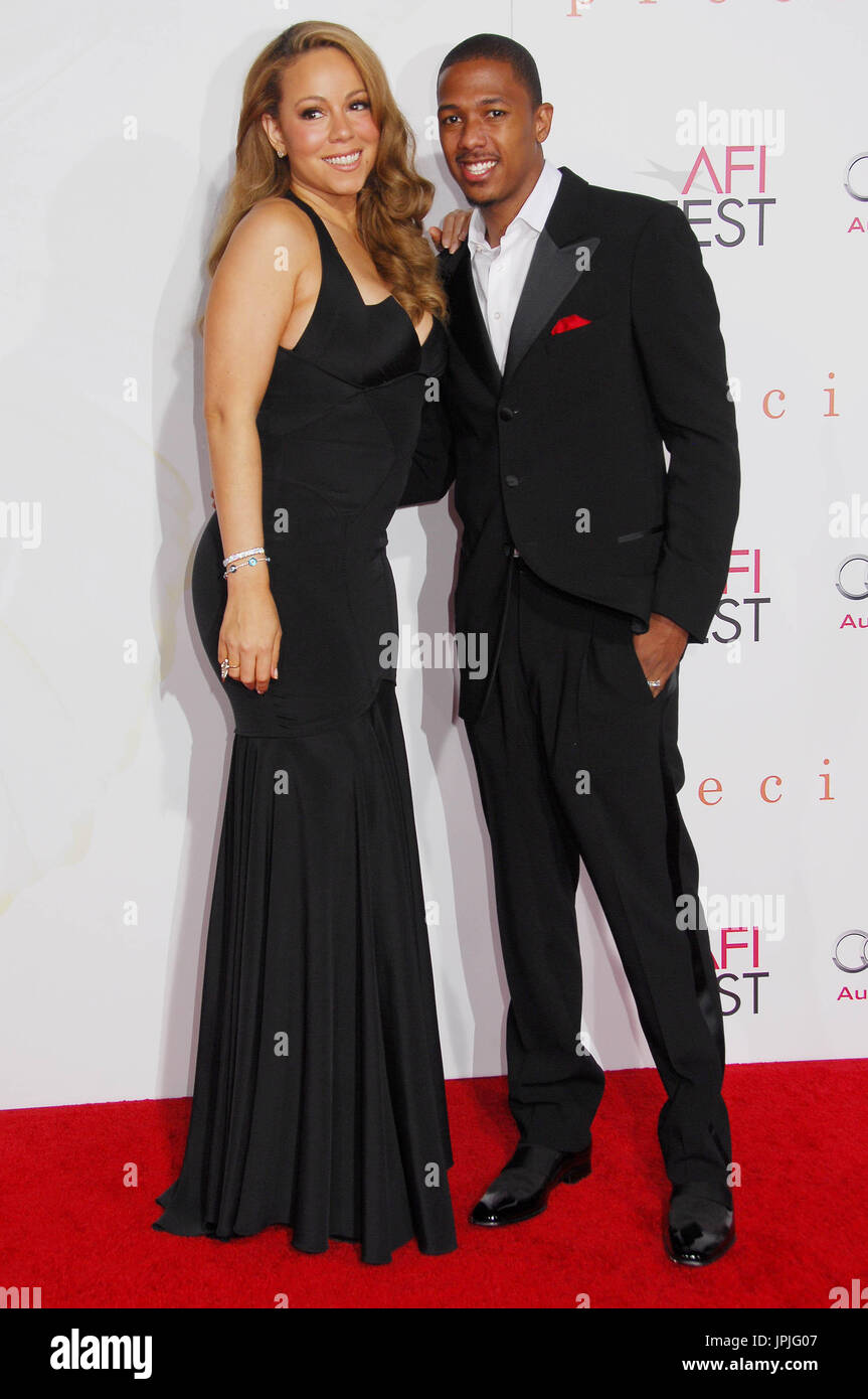 Mariah Carey & Nick Cannon at the AFI FEST 2009 Gala Screening Of ...