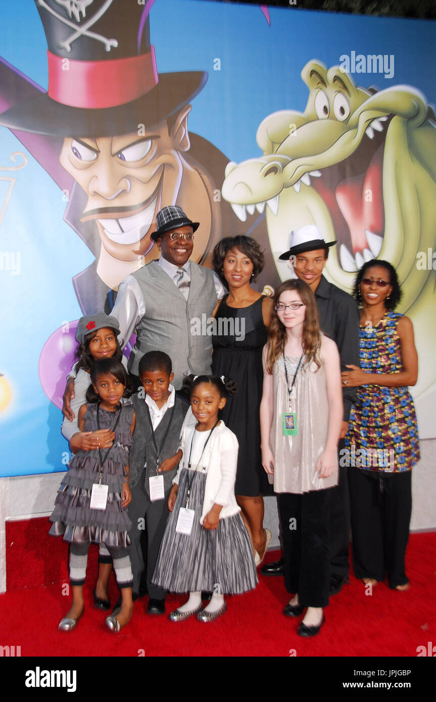 Keith David, Family & Friends at the World Premiere of "The Princess ...