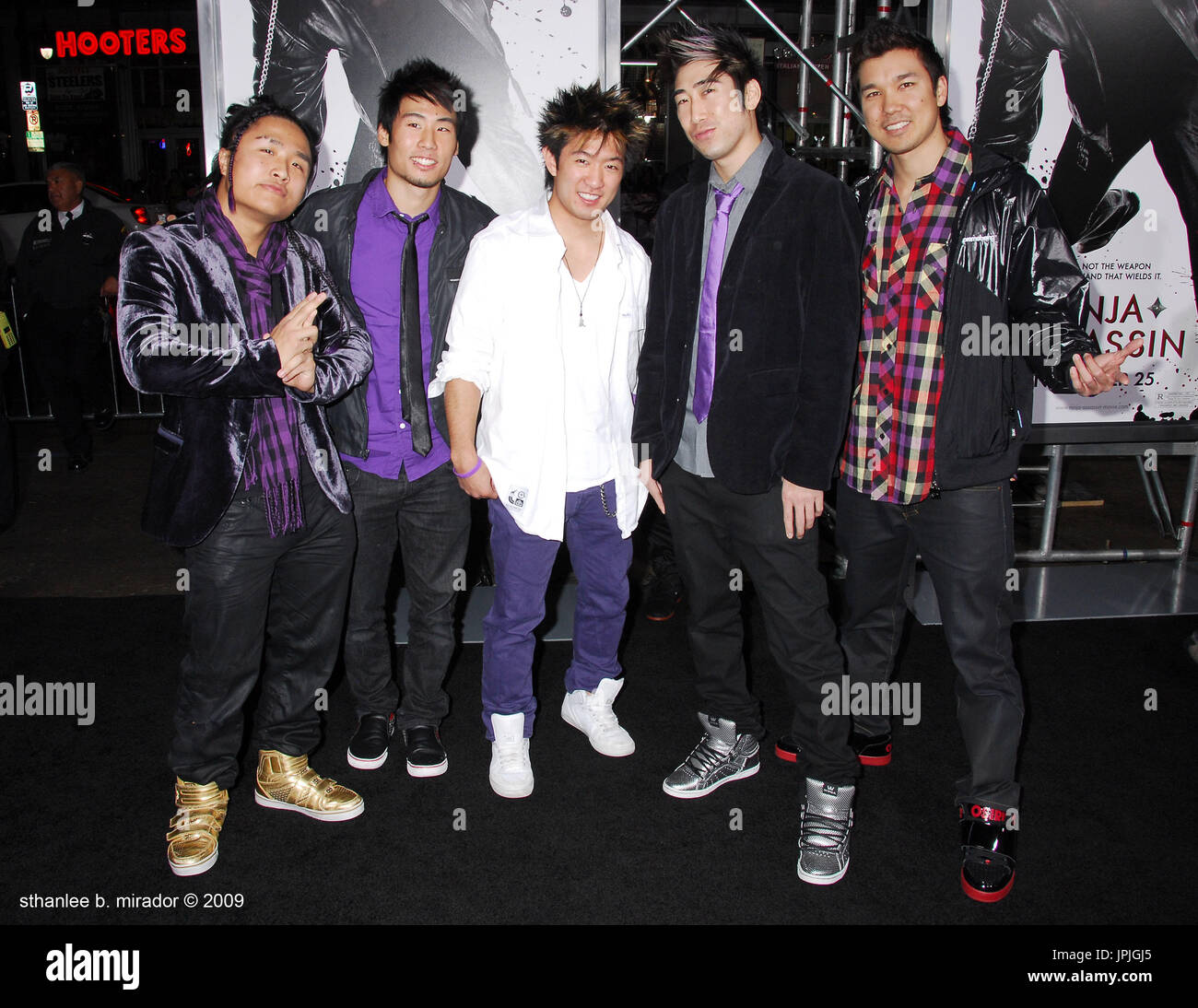 at The Los Angeles Premiere of "Ninja Assassin" held at the Grauman's ...