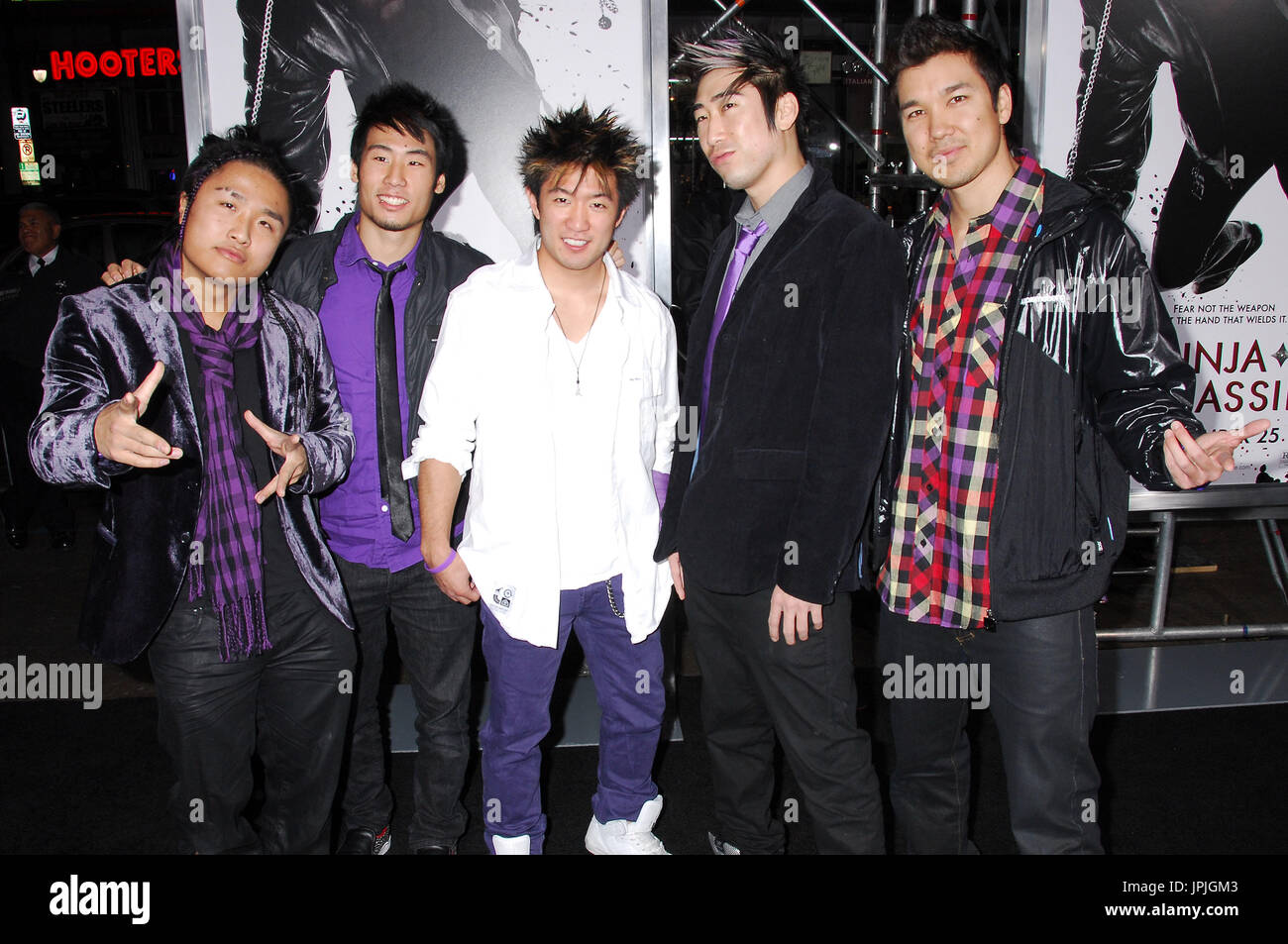 Quest Crew - Hok Konishi, Victor Kim, Steve Terada, Ryan Feng & Brian Hirano at The Los Angeles ...