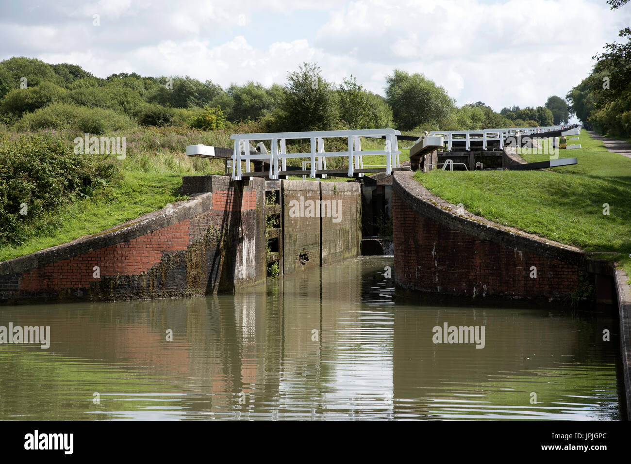 Caen flight of locks hi-res stock photography and images - Alamy
