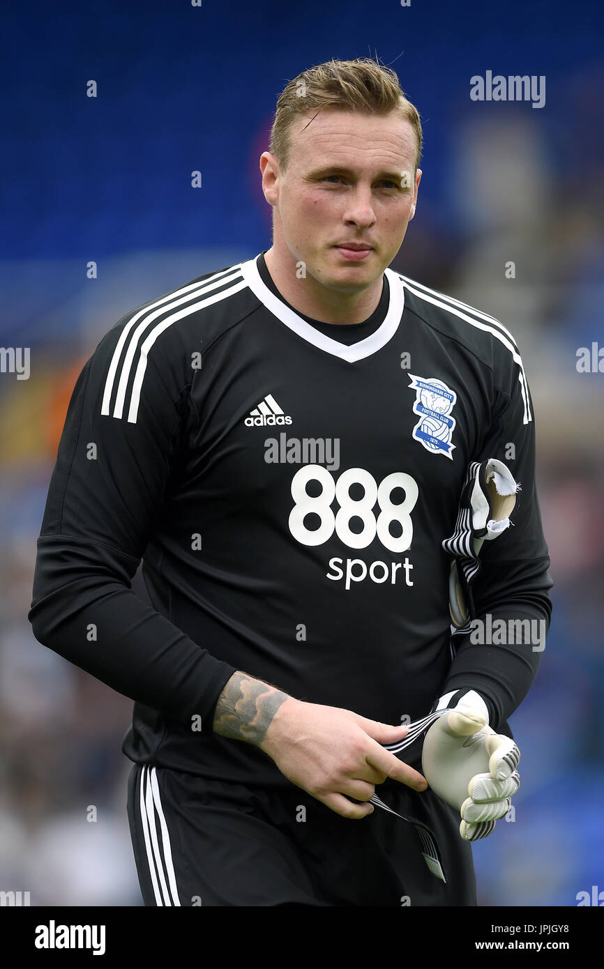 David Stockdale, Birmingham City goalkeeper Stock Photo - Alamy