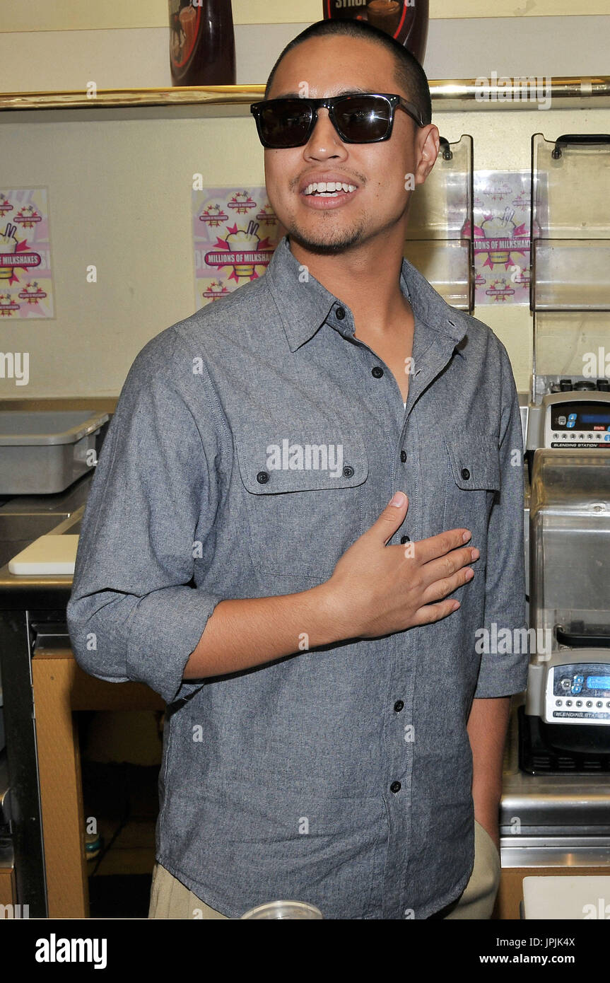 Jabbawockeez - Phil Tayag at the Jabbawockeez Milkshake Launch At Millions Of Milkshakes in West ...