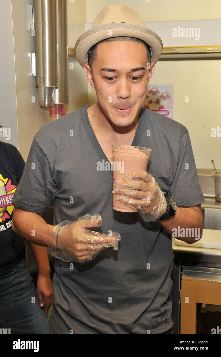 Jabbawockeez - Rainen Paguio at the Jabbawockeez Milkshake Launch At Millions Of Milkshakes in ...