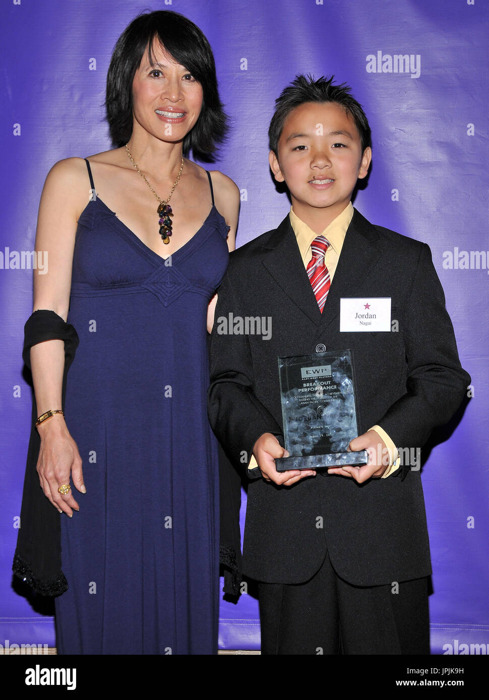 Presenter Lauren Tom & Jordan Nagai at the East West Players 44th ...