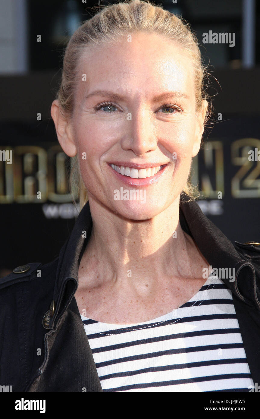 Kelly Lynch at the World Premiere of "IRON MAN 2" held at the El ...